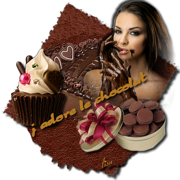 j adore le chocolat